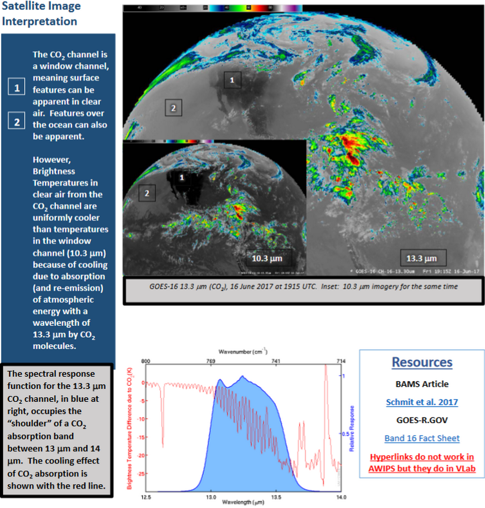 GOES-WEST 18 Western United States and Pacific Ocean Band 16 CO2 ...